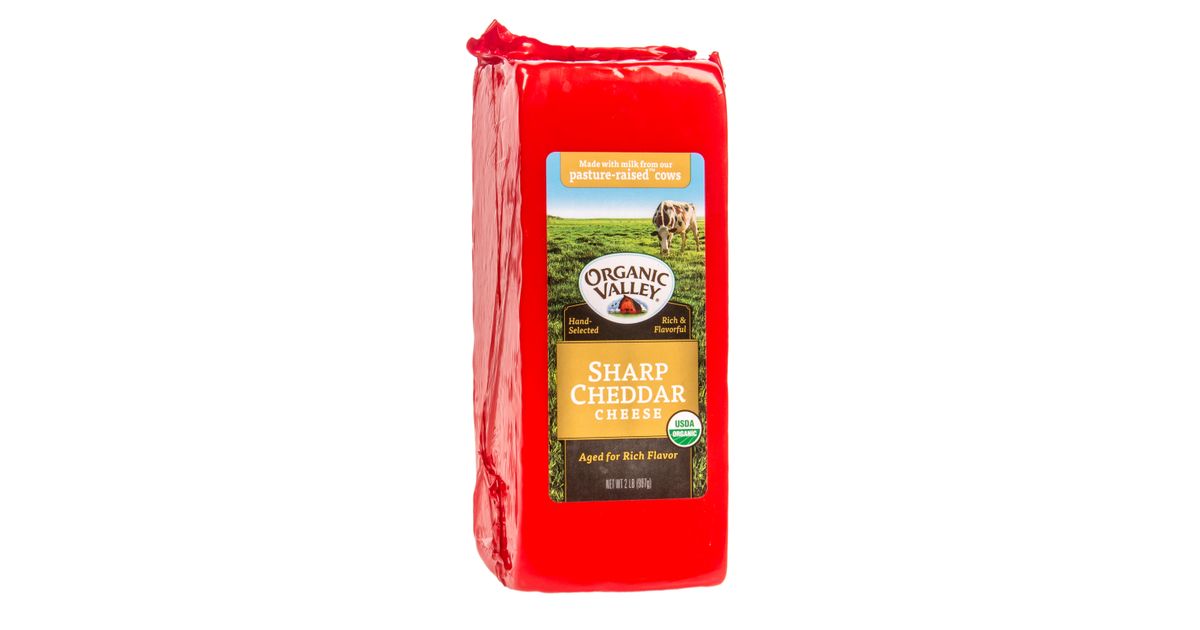 Organic Valley Sharp Cheddar Cheese, Organic - Azure Standard