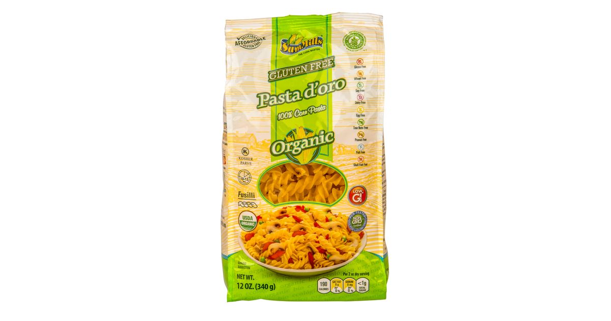 Sam Mills Fusilli Corn Pasta, GF, Organic - Azure Standard