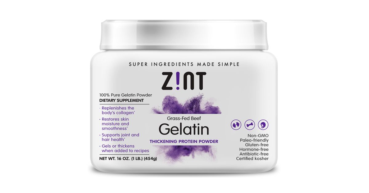 Zint Beef Gelatin, Thickening Protein Powder - Azure Standard