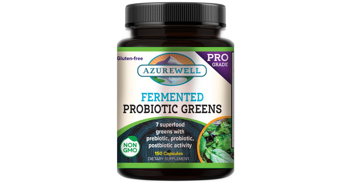 AzureWell Probiotic Greens, Fermented - Azure Standard