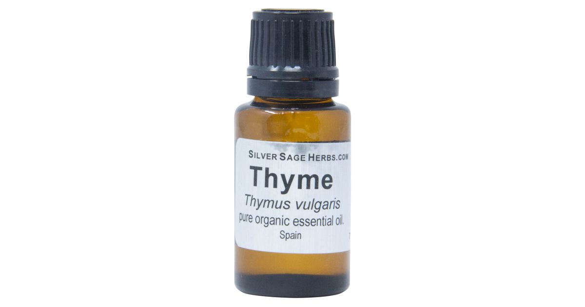 Silver Sage Thyme, Essential Oil - Azure Standard