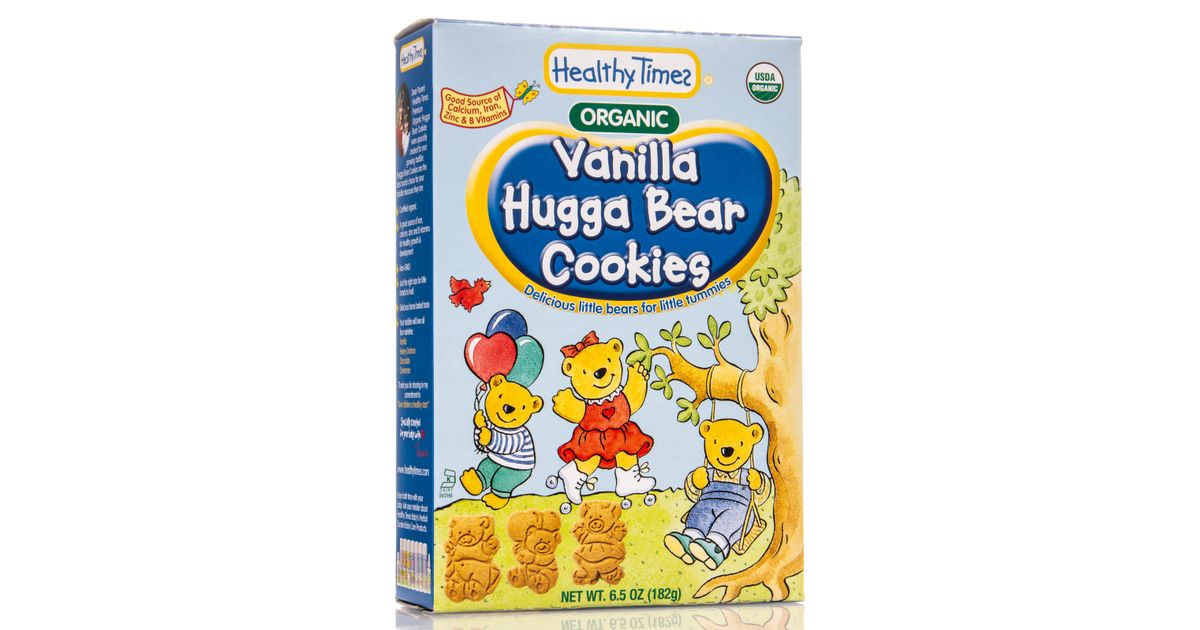 @@Healthy Times Vanilla Hugga Bear Cookies, Organic - Azure Standard