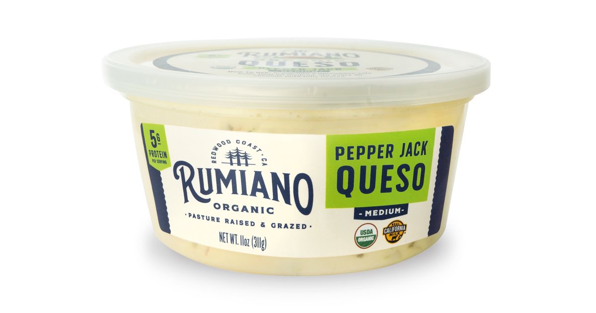 Rumiano Organic Pepper Jack Queso, Organic - Azure Standard