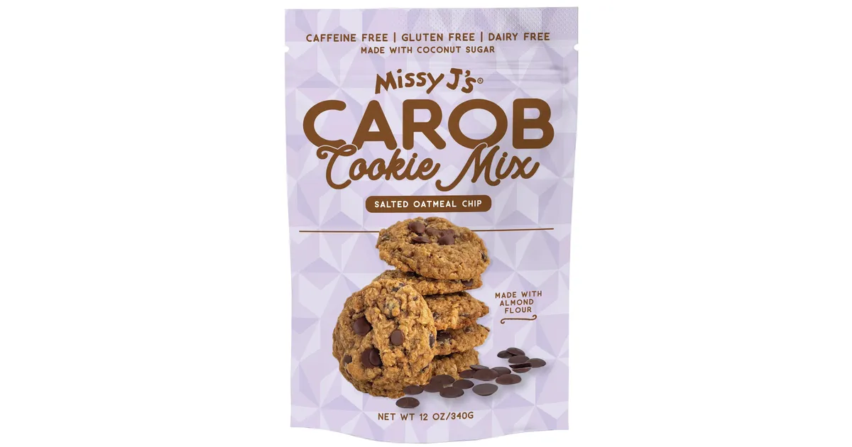 Missy J's Carob Salted Oatmeal Cookie Mix, GF, Organic - Azure Standard
