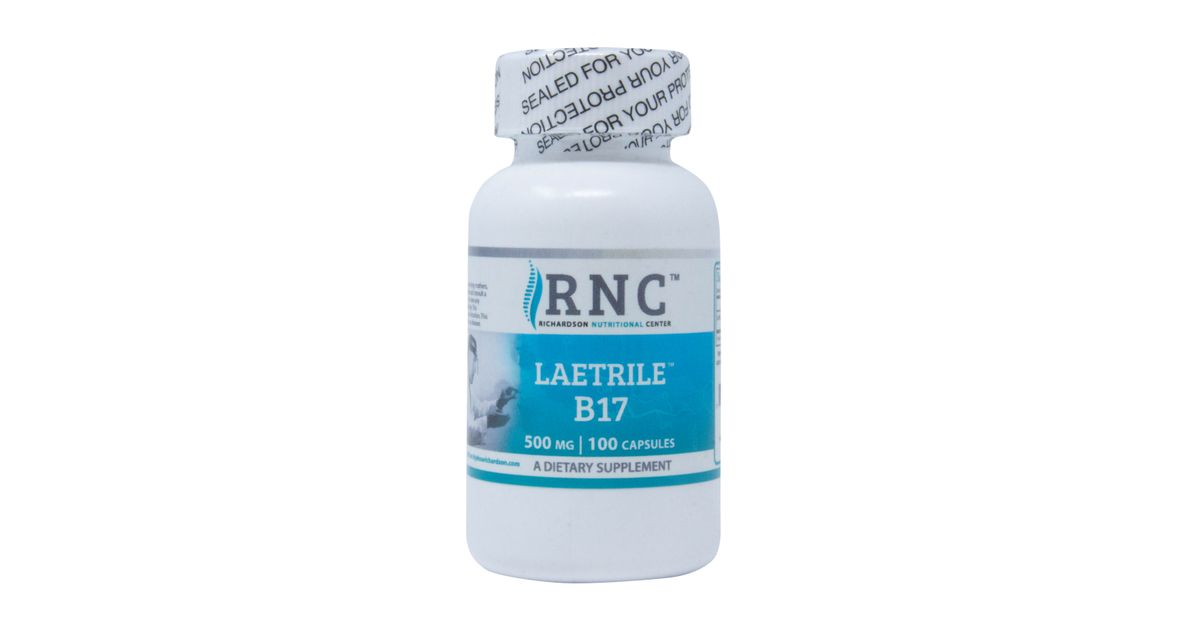Richardson Nutritional Center Laetrile B17 500mg - Azure Standard
