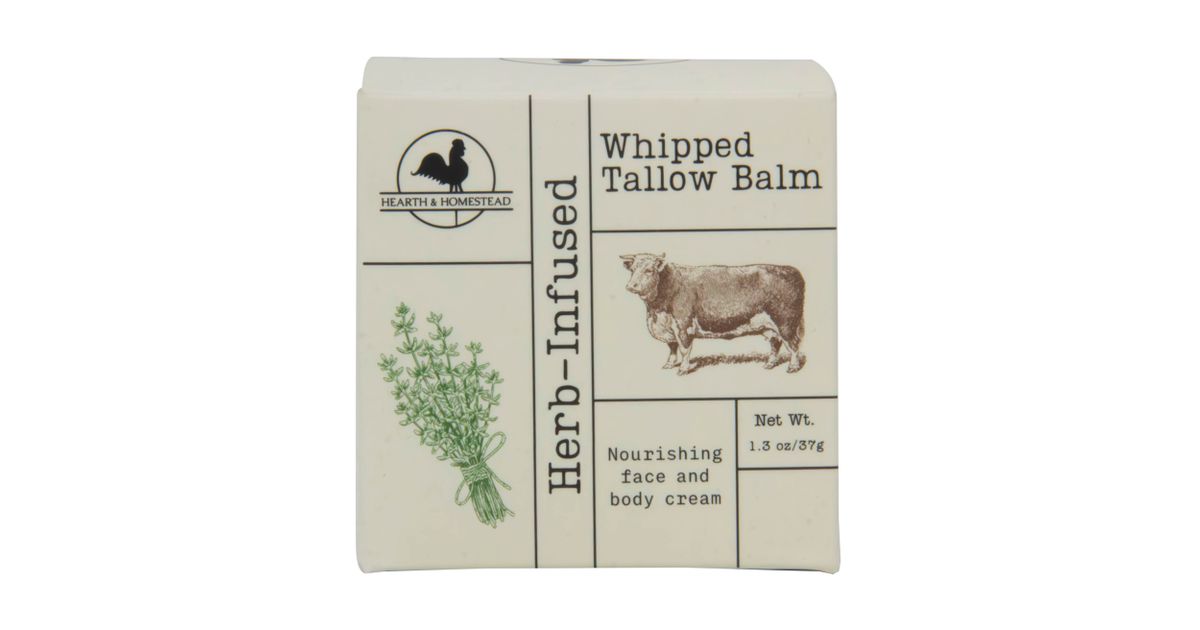 Hearth & Homestead Whipped Tallow Balm, Herb Infused - Azure Standard