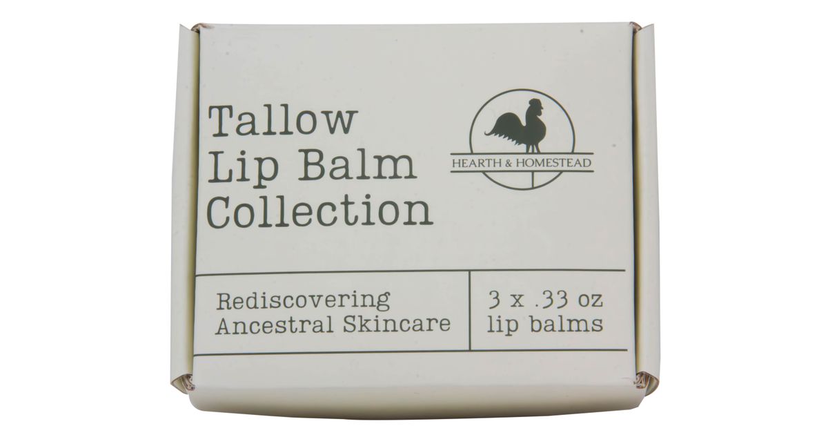 Hearth & Homestead Tallow Lip Balm Collection - Azure Standard