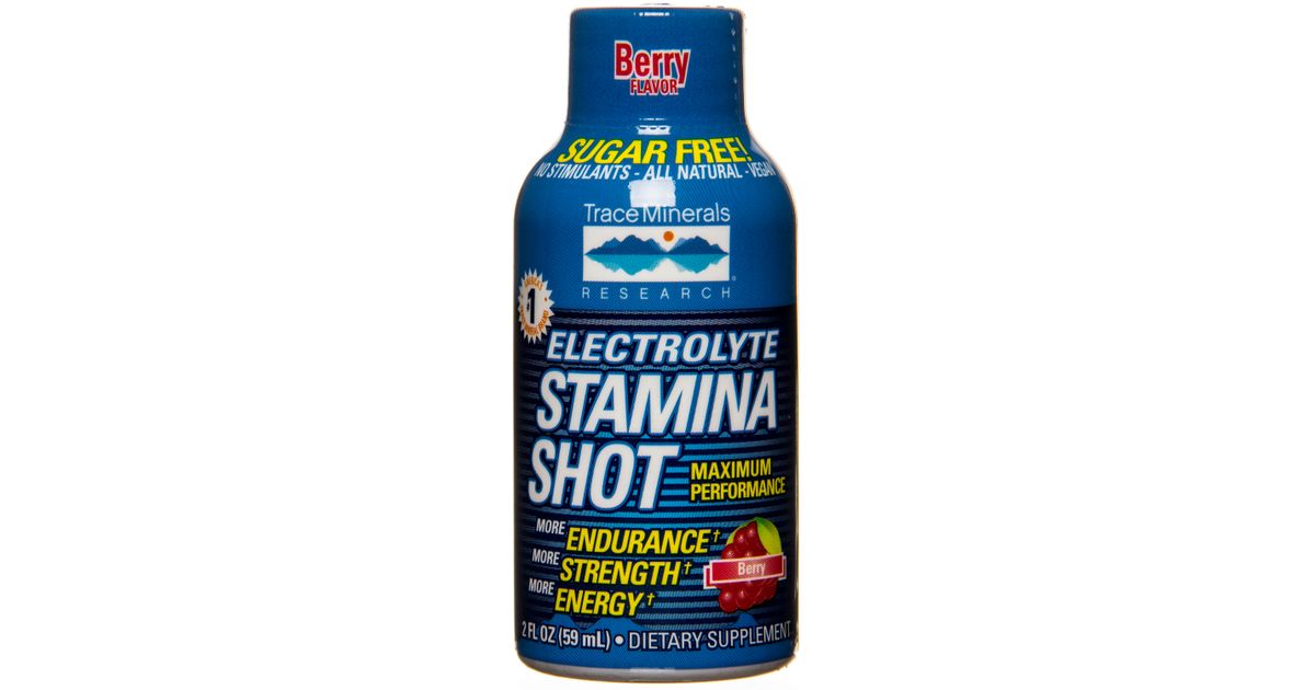 Trace Minerals Electrolyte Stamina Shot - Azure Standard