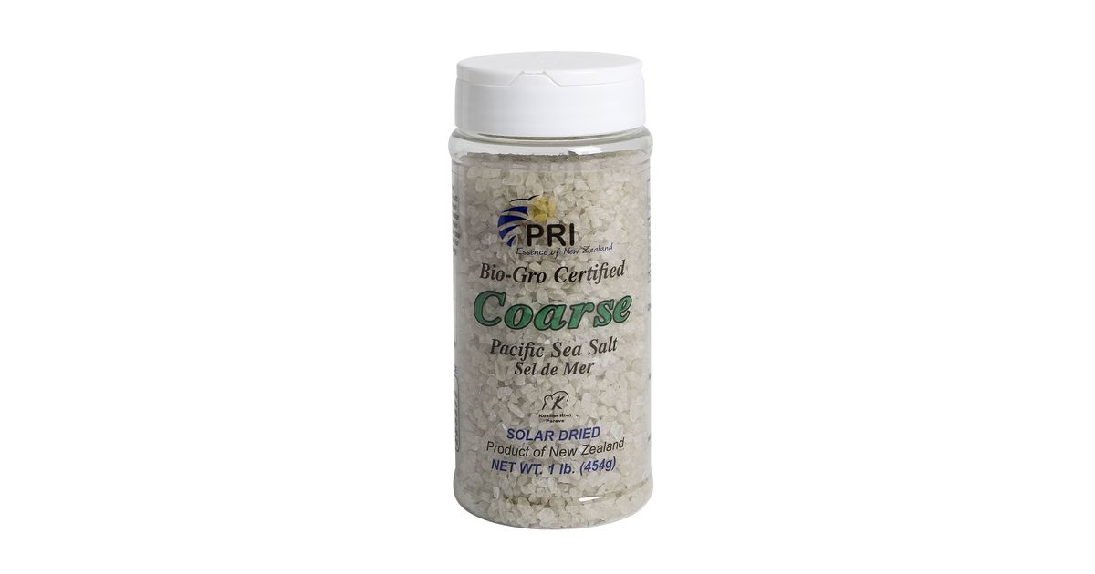 Pacific Resources International Sea Salt, Coarse Shaker, Organic ...