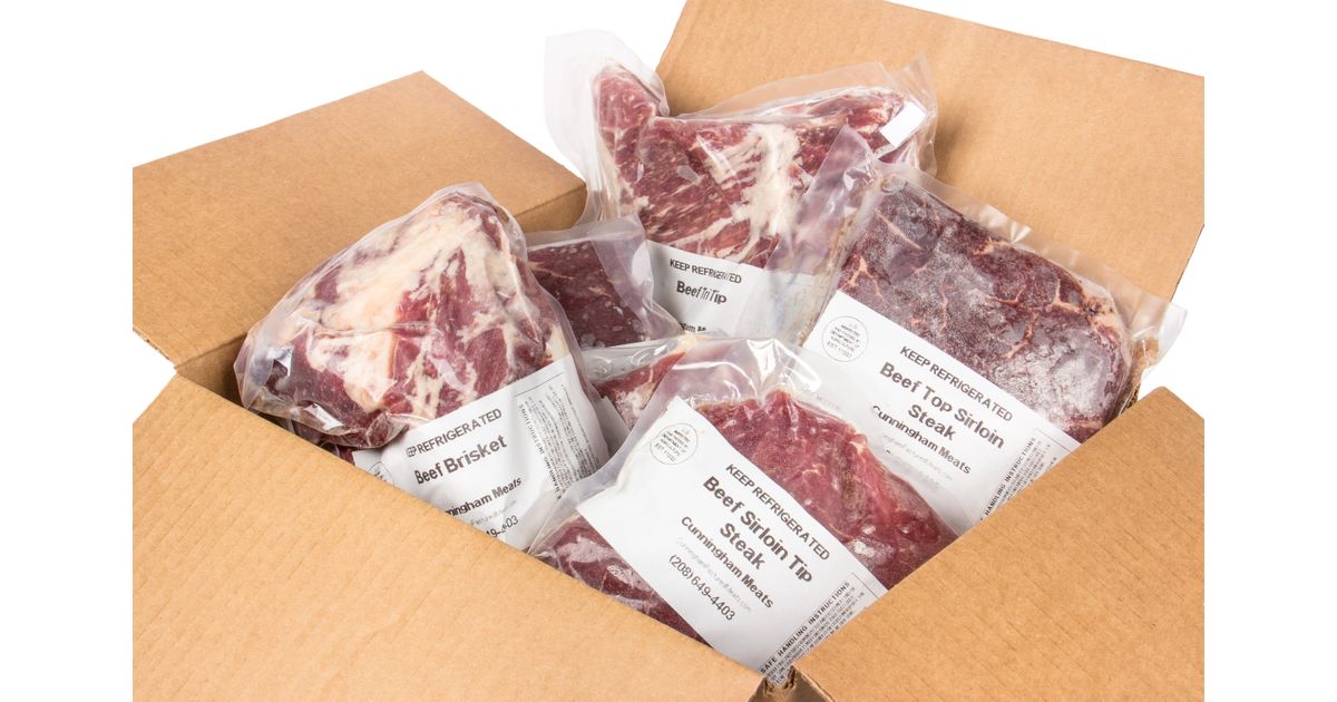 Cunningham Pastured Meats Beef, BBQ Variety Pack, Grass-Fed, Frozen ...