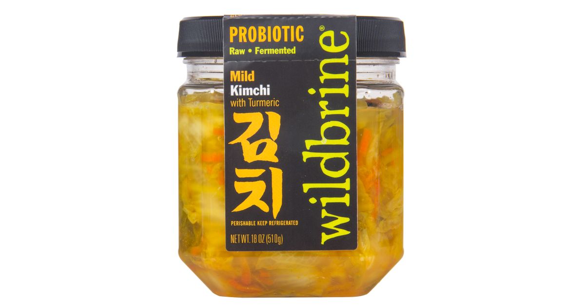 Wildbrine Kimchi, Raw, Fermented, Mild, Turmeric - Azure Standard