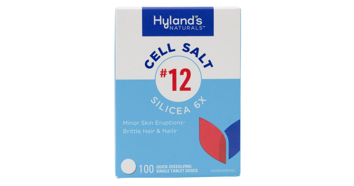 Hyland's Cell Salt #12, Silicea - Azure Standard