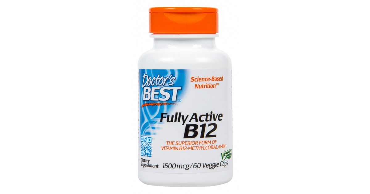 Doctor's Best Fully Active B12 1500mcg - Azure Standard