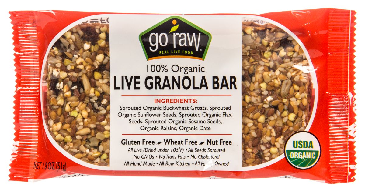 @@Go Raw Raisin Crunch Granola Bar, Organic - Azure Standard