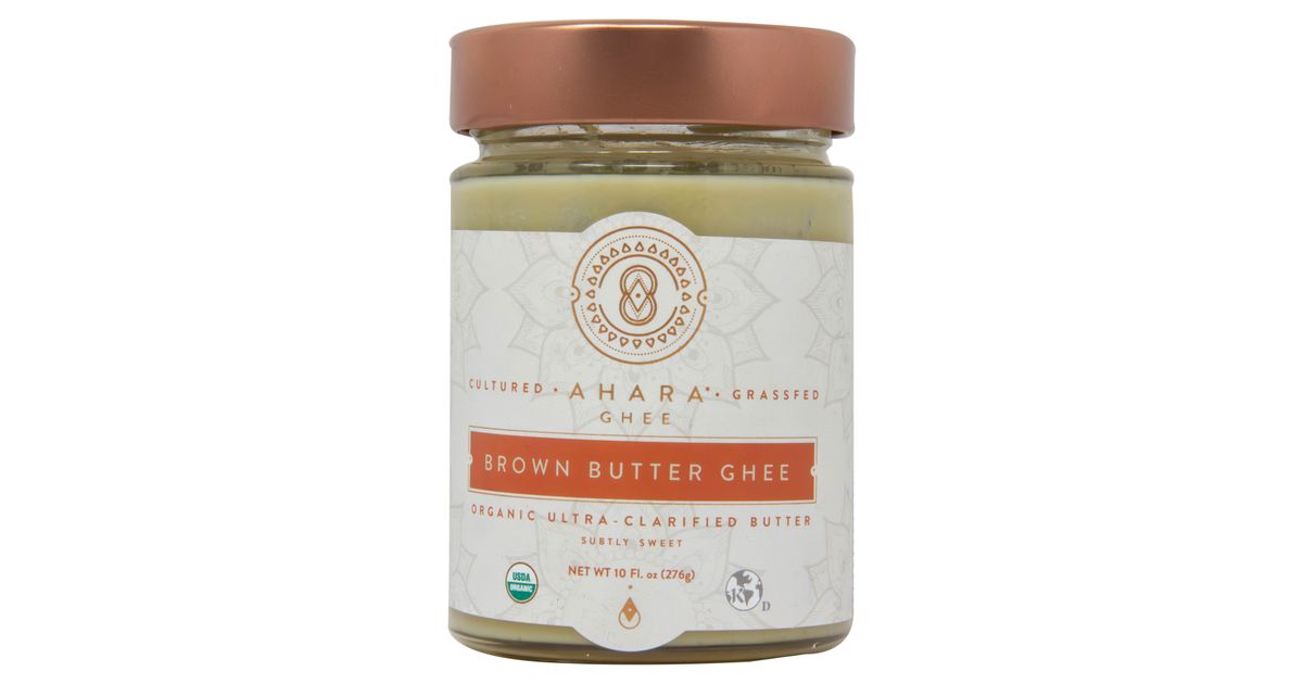 Ahara Rasa Brown Butter Ghee, Grass Fed - Azure Standard
