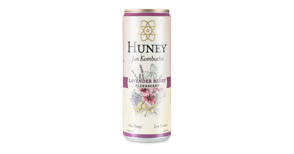 Huney Jun Jun Kombucha, Lavender Berry - Azure Standard