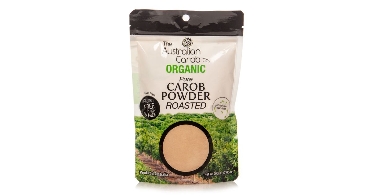 The Australian Carob Co. Pure Carob Powder, Roasted, Organic - Azure ...