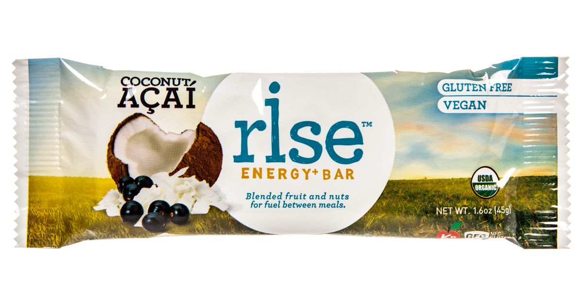 @@Rise Bar Energy Bars, Coconut Acai, Organic - Azure Standard