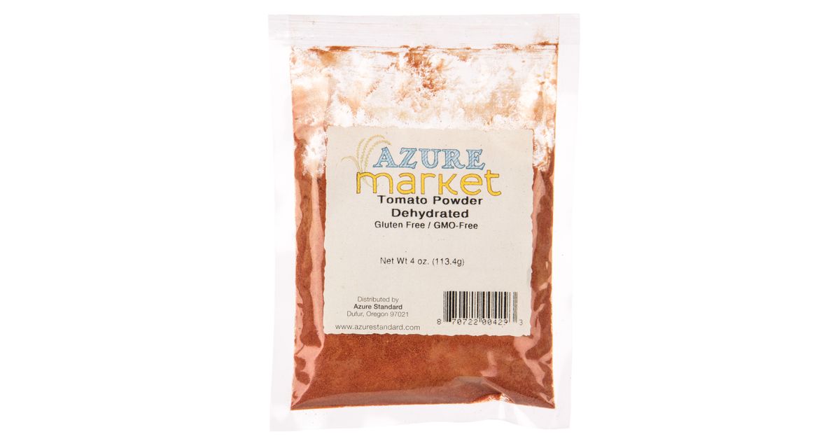 Azure Market Tomato Powder, Dehydrated - Azure Standard