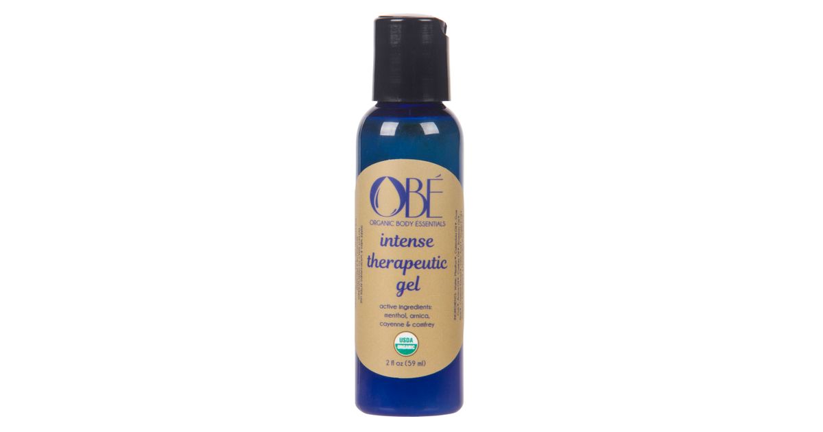 @@OBE Organic Body Essentials Therapeutic Gel, Intense, Organic - Azure ...