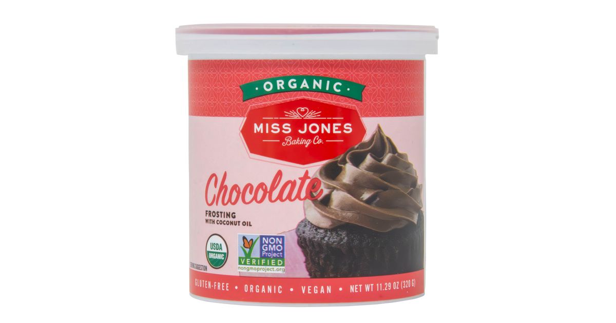 Miss Jones Baking Company Frosting, Buttercream, Chocolate, Organic ...