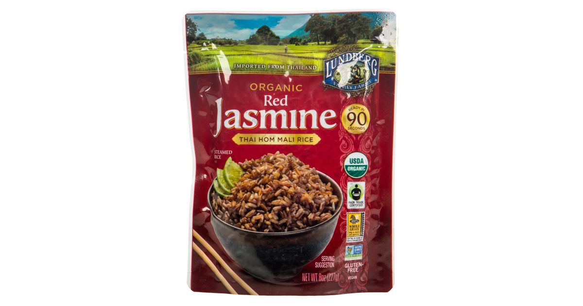 Lundberg Rice, Jasmine Red, Thai Hom Mali, Organic - Azure Standard