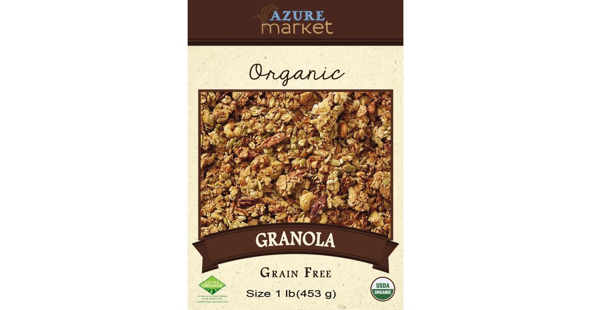 Azure Market Organics Granola, Grain Free, Organic - Azure Standard
