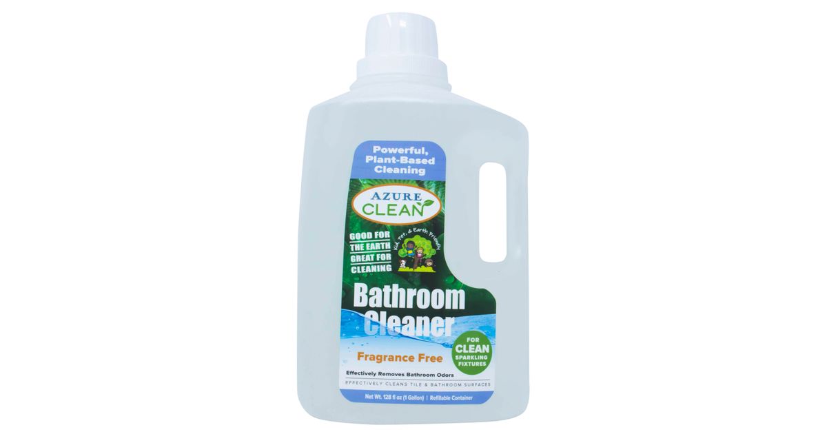Azure Clean Bathroom Cleaner, Fragrance Free - Azure Standard
