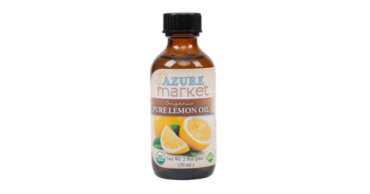 Azure Market Organics Lemon Oil, Pure, Organic - Azure Standard