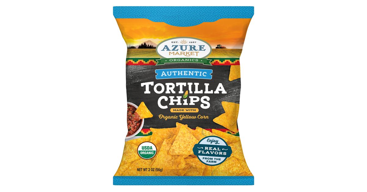 Azure Market Organics Tortilla Chips, Organic - Azure Standard