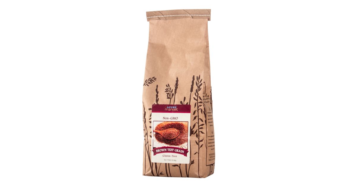 Azure Market Teff Grain, Brown - Azure Standard