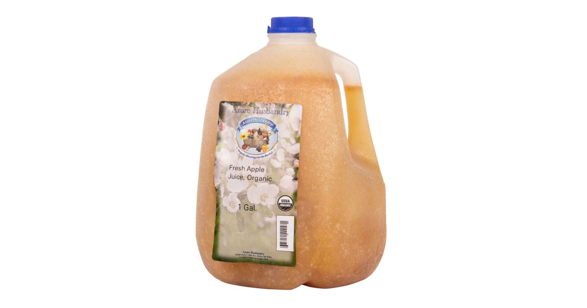 Azure Husbandry - Fresh Apple Juice, Frozen, Organic - Azure Standard