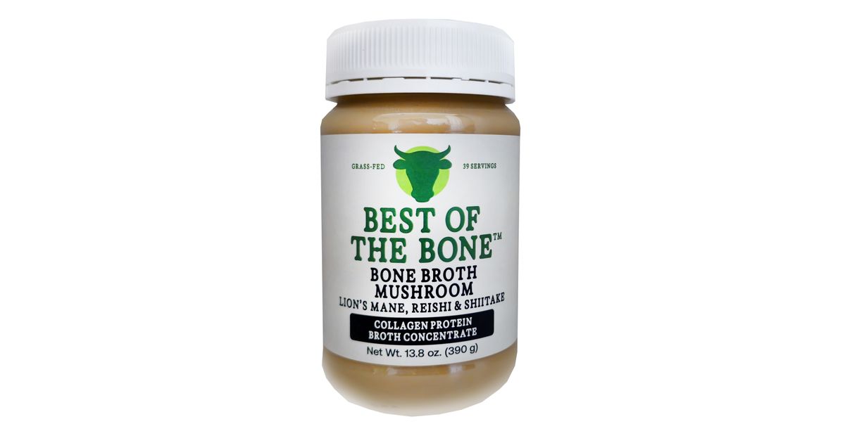 Best of the Bone Bone Broth, Beef, Condensed, Mushroom - Azure Standard
