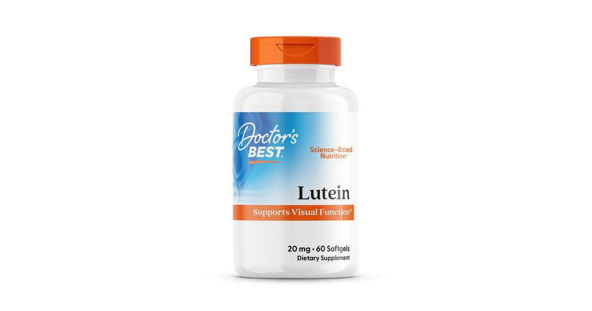 Doctor's Best Lutein Featuring Lutemax 20mg - Azure Standard