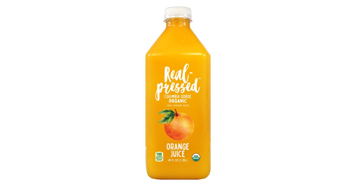 Columbia Gorge Organic Orange Juice, Pure Originals, Organic - Azure ...