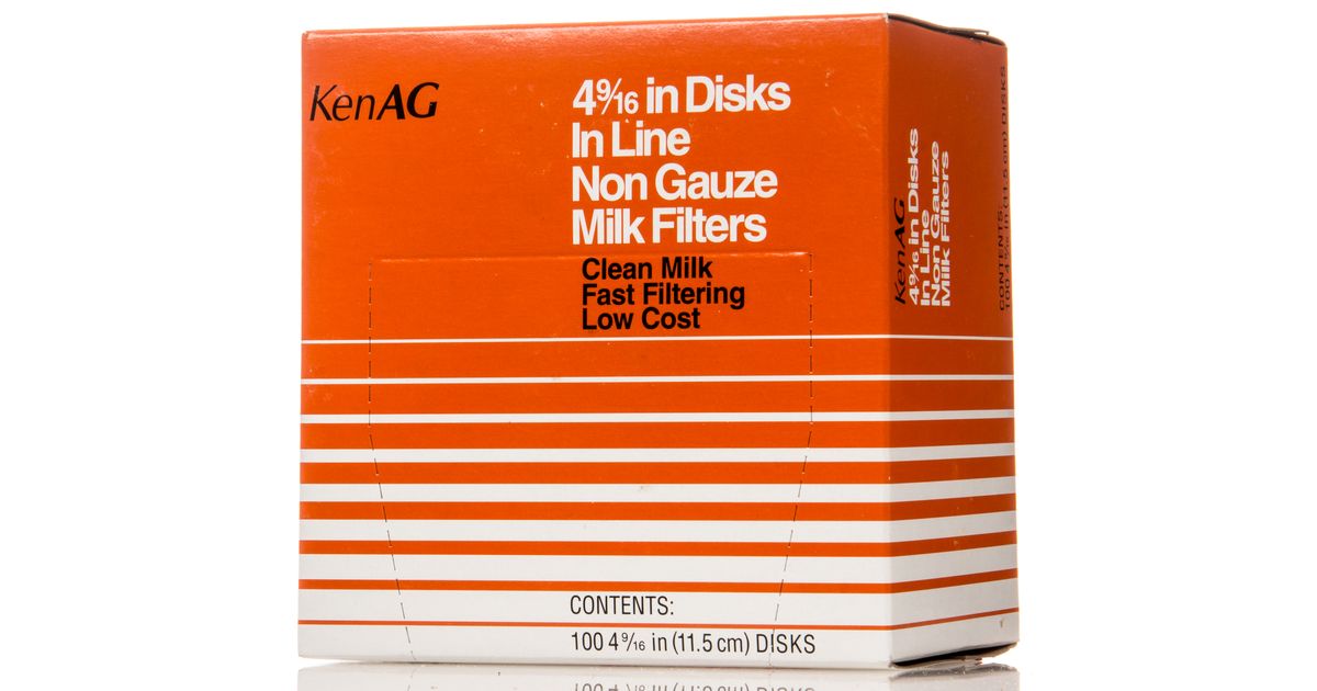 Ken Ag 4 9/16" Non-Gauze In Line Milk Filter - Azure Standard