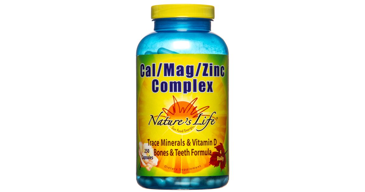 Nature's Life Calcium/Mag/Zinc Complex - Azure Standard