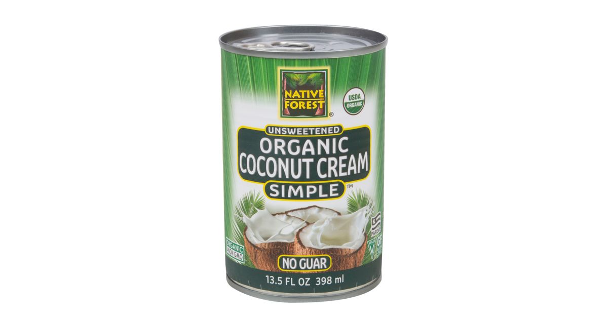 Native Forest Coconut Cream Simple, Unsweetened, Organic - Azure Standard