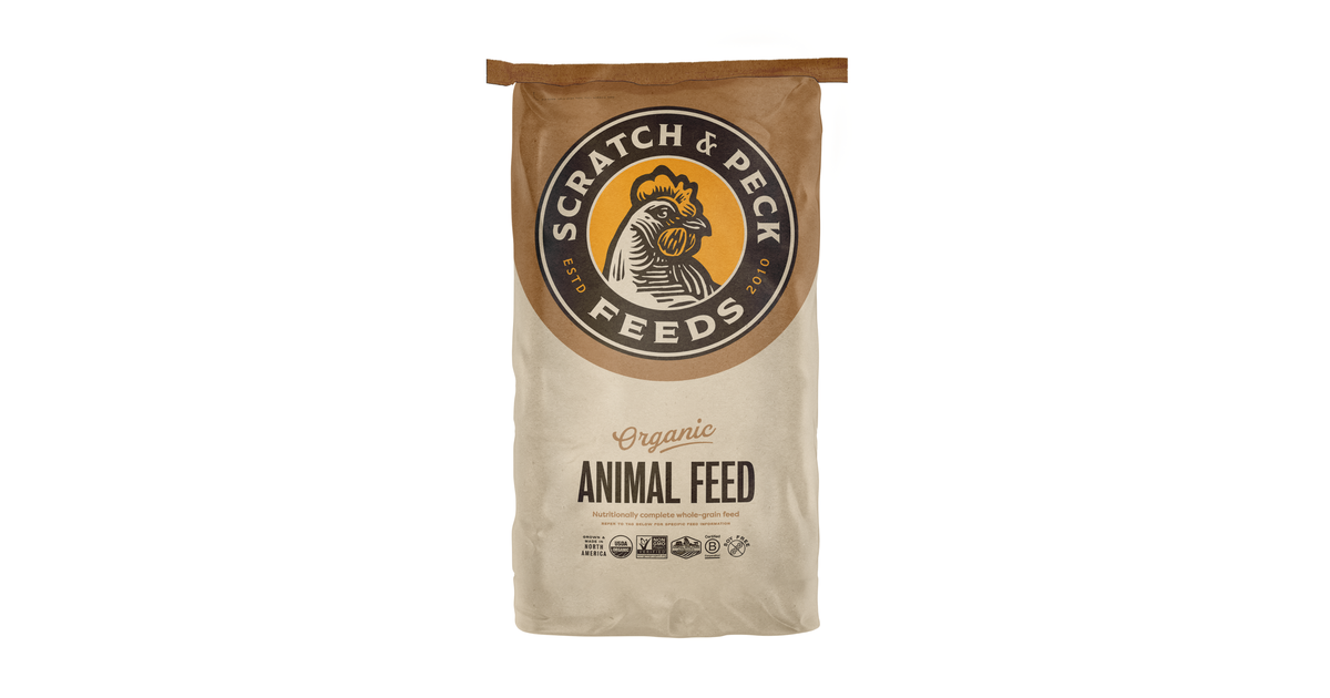 Scratch & Peck Feeds 3 Grain Poultry Scratch Feed, Organic - Azure Standard