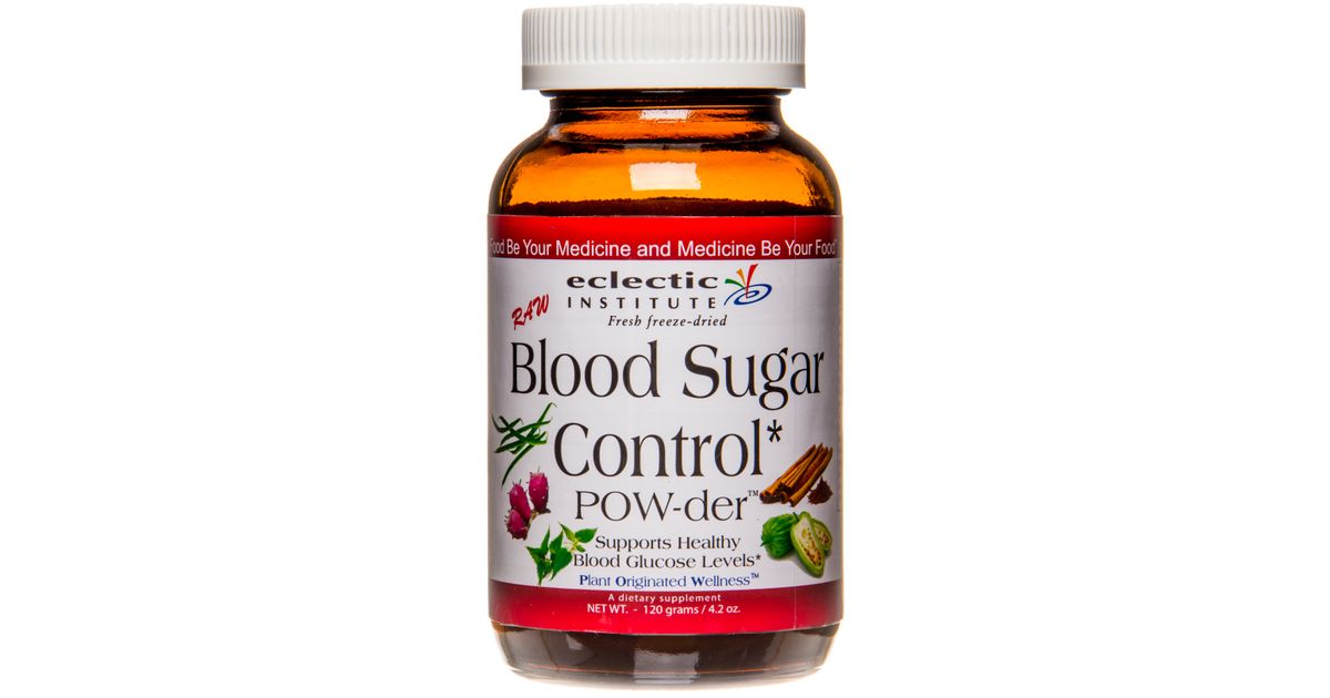 Eclectic Herb Blood Sugar Control POW-der, Raw - Azure Standard