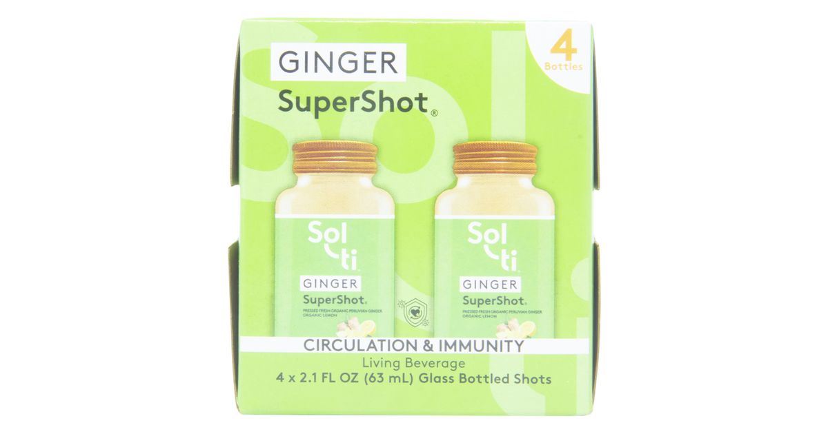 Sol-ti, Inc. SuperShot, Ginger, Organic - Azure Standard