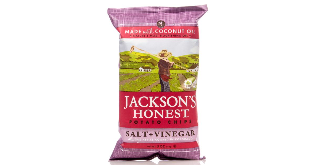 @@Jackson's Honest Potato Chips, Sea Salt & Vinegar Coconut Oil ...