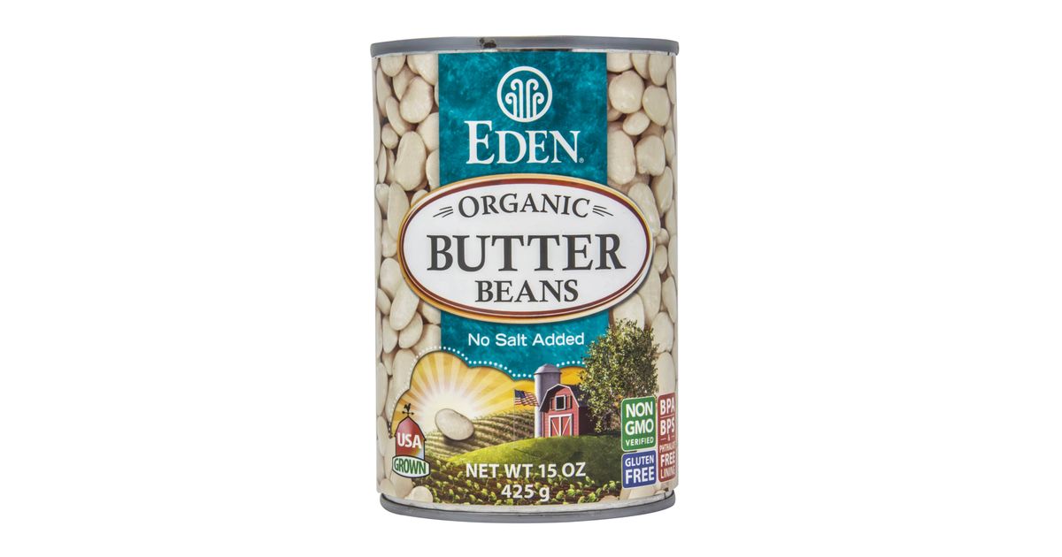 Eden Foods Butter Beans, Organic - Azure Standard