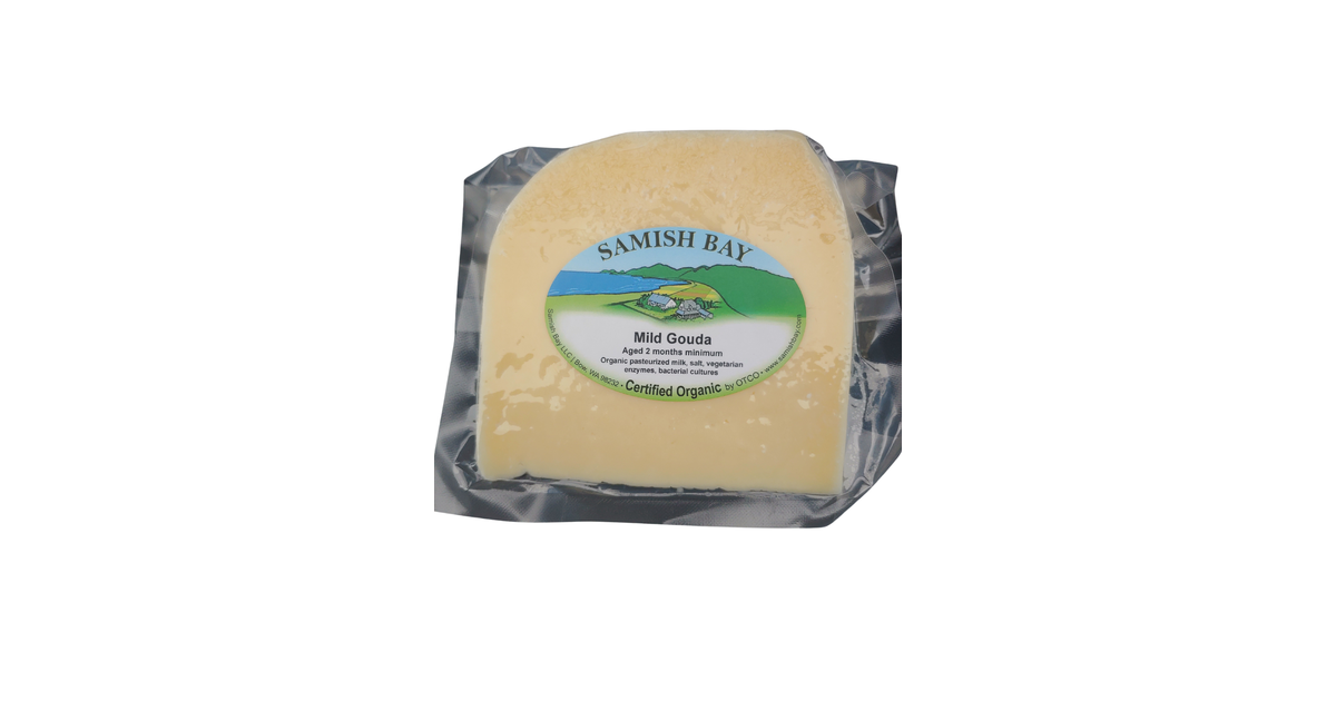 Samish Bay Gouda, Mild, Organic - Azure Standard