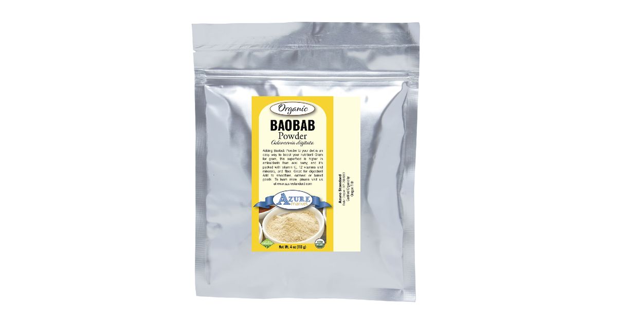 Azure Market Organics Baobab Powder, Organic - Azure Standard