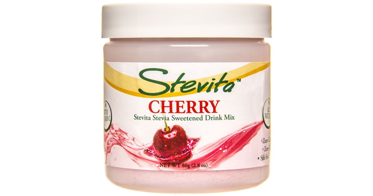 Stevita Cherry Stevia Drink Mix - Azure Standard