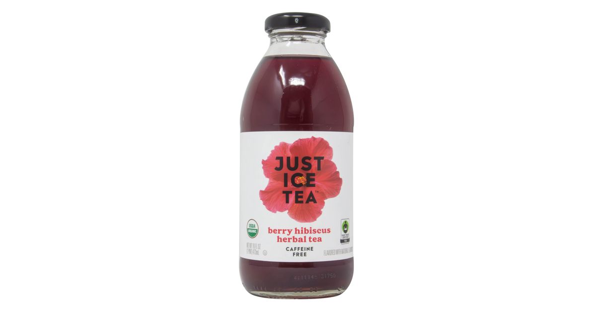 Just Ice Tea Berry Hibiscus Herbal Tea, Organic - Azure Standard
