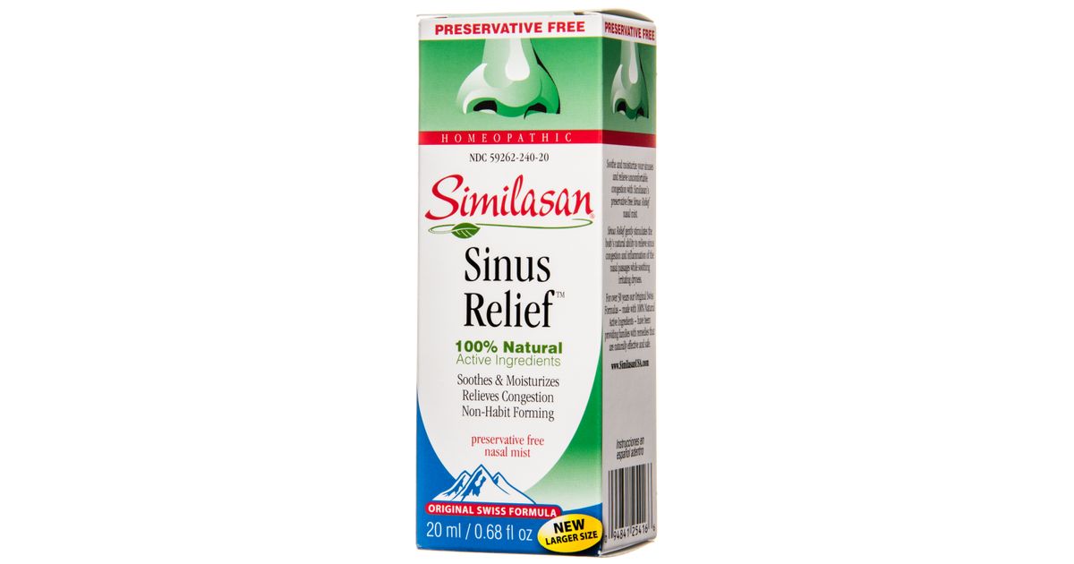 @@Similasan Sinus Relief, Nasal Spray - Azure Standard