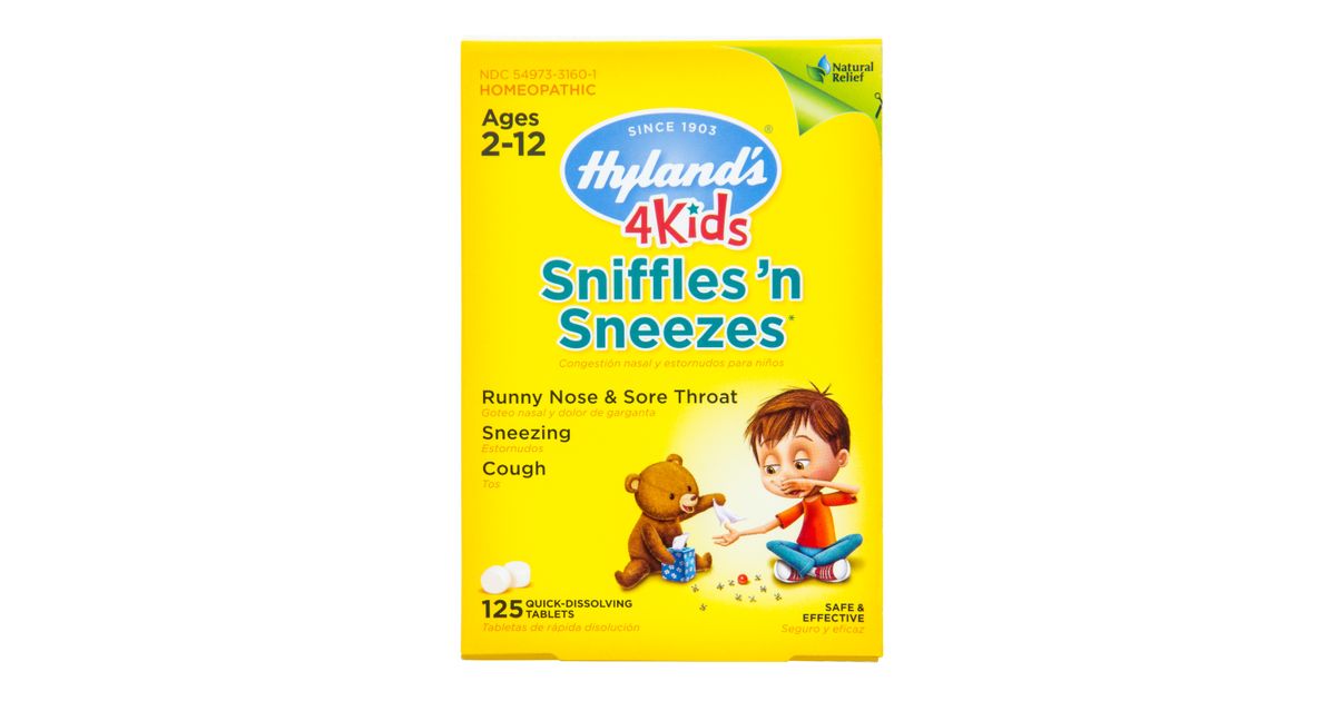 Hyland's Sniffle & Sneezes 4 Kids - Azure Standard