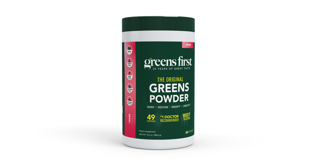 Greens First Wellness Drink, Berry - Azure Standard